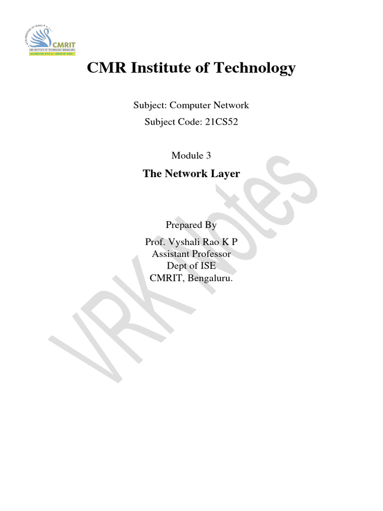 CNS Mod 3 NL | PDF | Routing | Quality Of Service