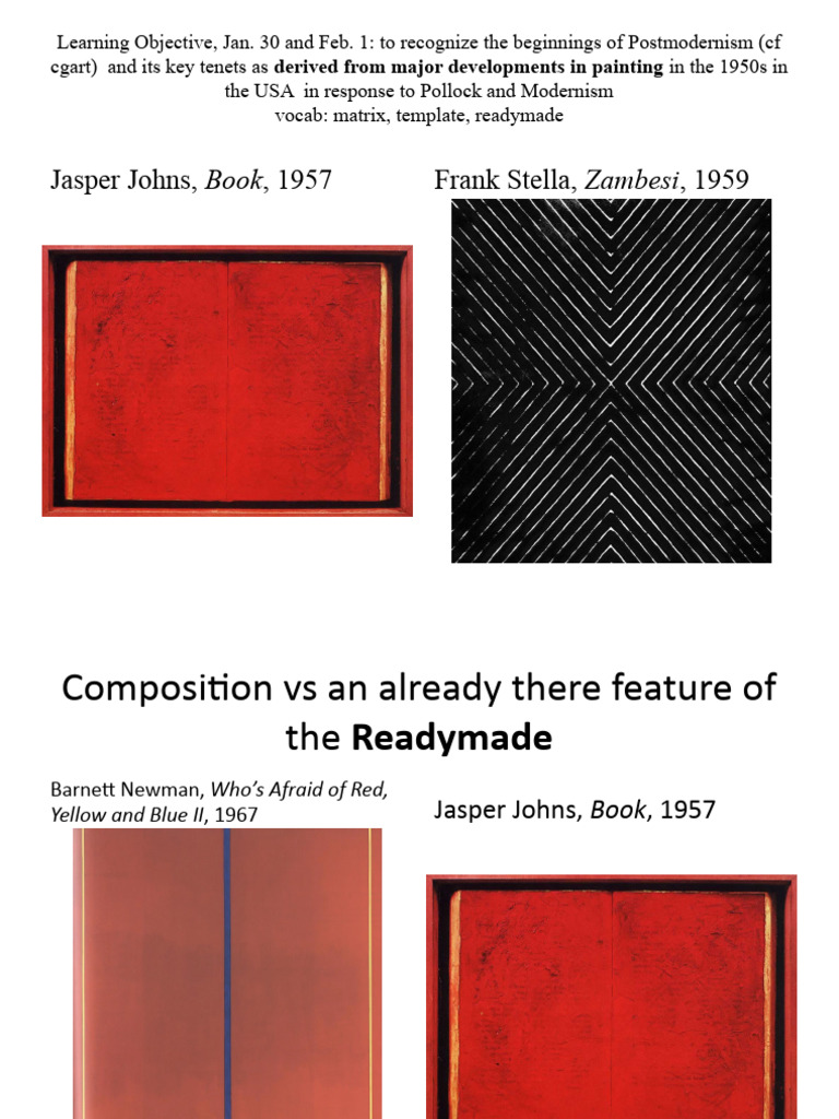P3 Fifties Matrix Painting | PDF | Modernism | The Arts