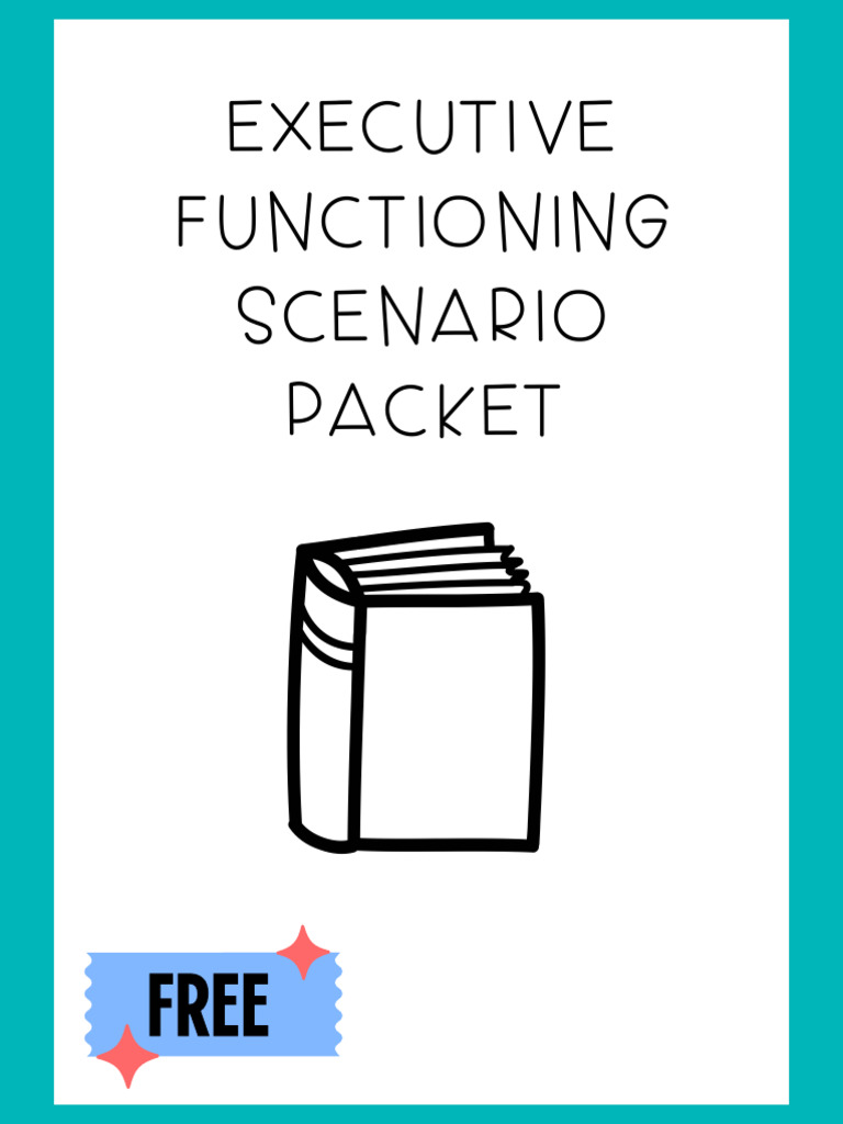 Executive Functioning Scenario Packet | PDF