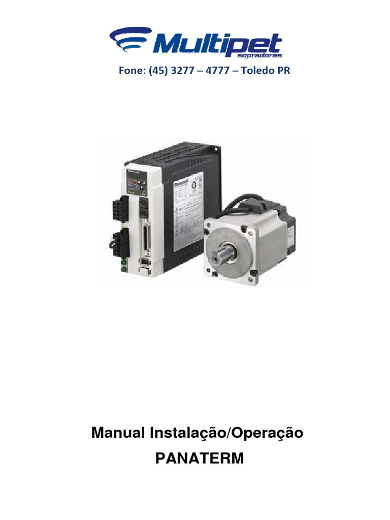 Manual de Instalação do PANATERM | PDF | USB | Janela (informática)