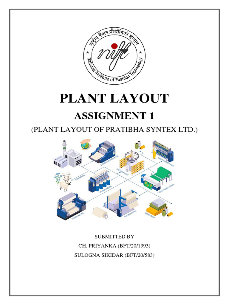Plant Layout Assignment1 (Recovered) | PDF | Textiles | Production And ...