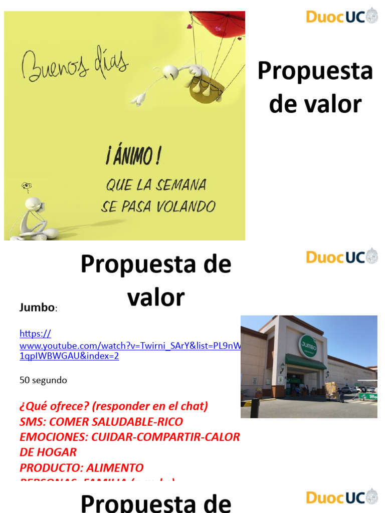 RA5 Act3 Propuesta de Valor (2) | PDF | Producto (Negocio) | Sector privado