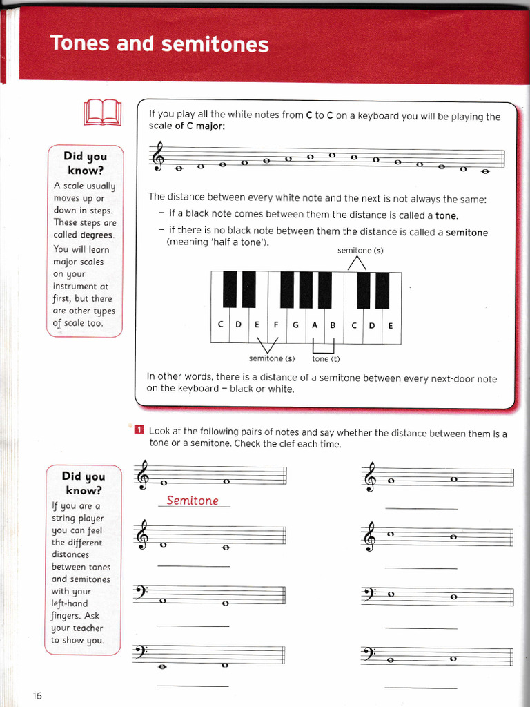 Part 3 Form 2 Theory (Enharmonics and Accidentals) | PDF | Pitch (Music ...