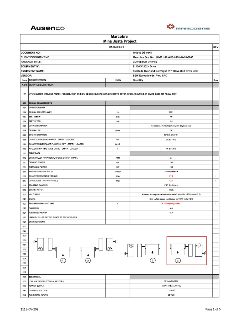 2113-Cv-202-Drive Data Sheet | PDF