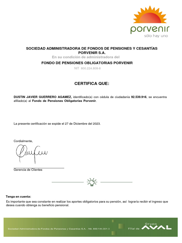 Certificado 92539916 3967547531717413188 | PDF | Negocios | Finanzas y dinero