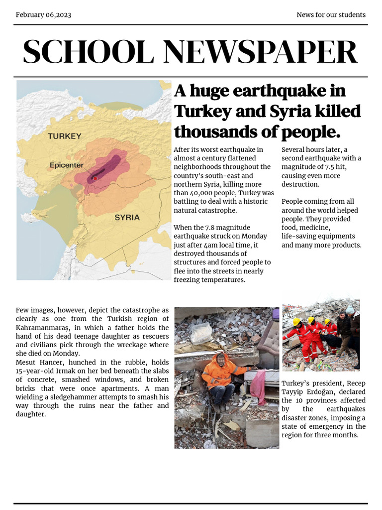 Kopyası - Newspaper | PDF | Page Layout