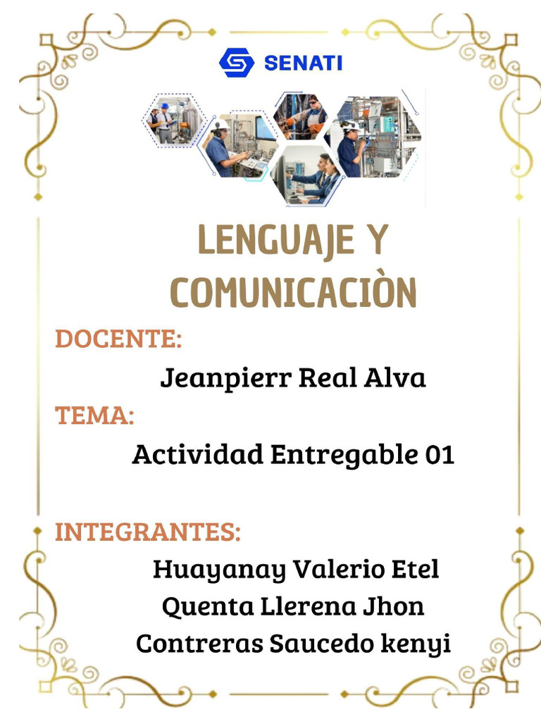 entregable 01 lenguaje senati | PDF
