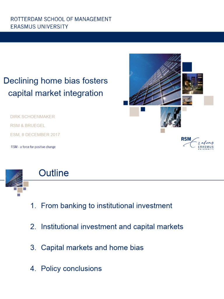 Esm Capital Markets Integration Schoenmaker 8-12 | PDF | Investing ...