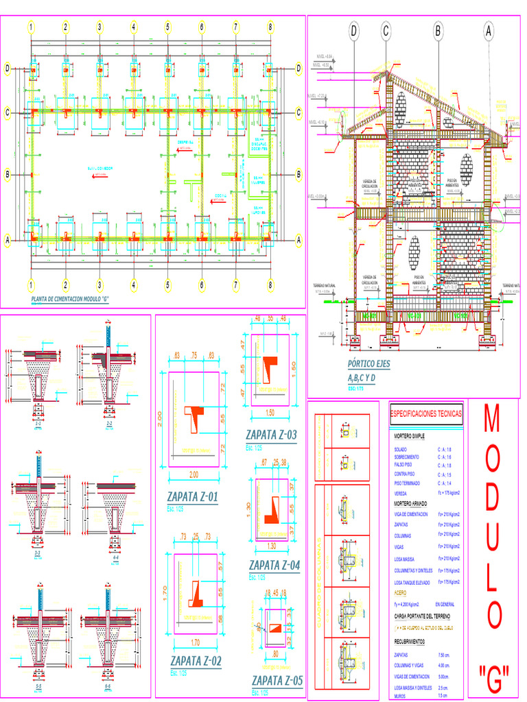 Estructura Módulo G | PDF