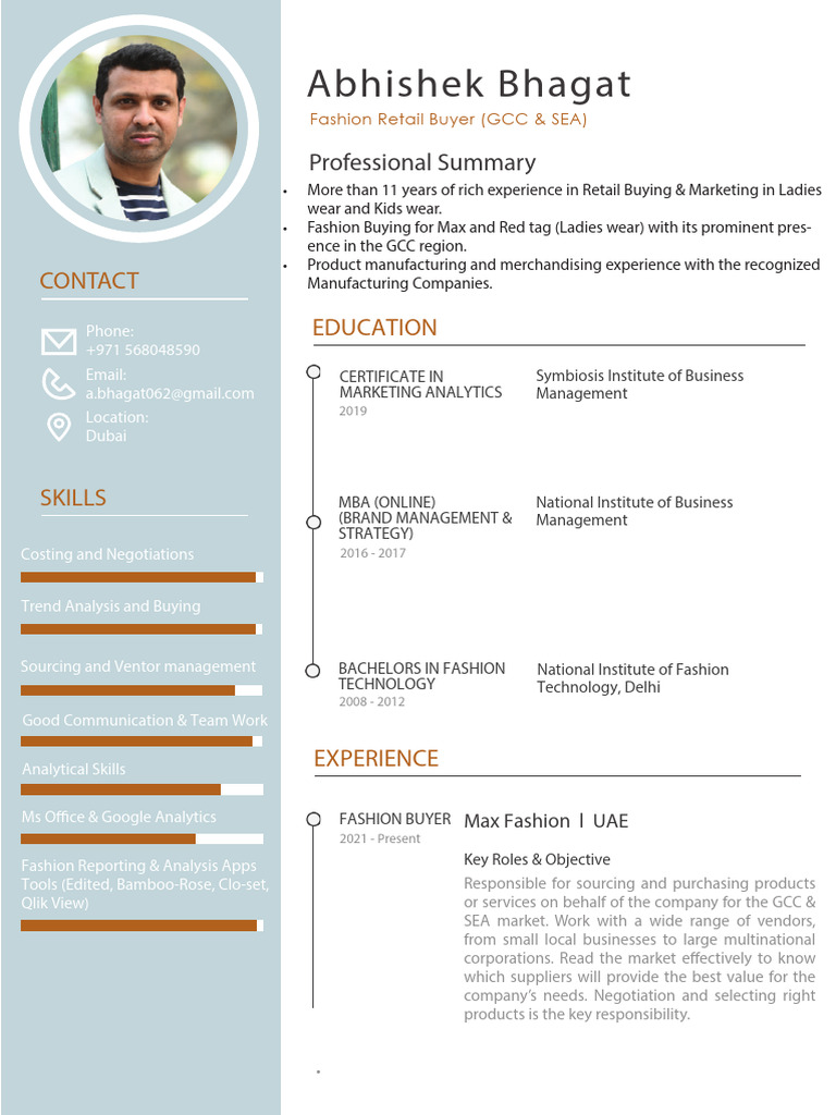 Abhishek's Resume 3 | PDF | Procurement | Sales