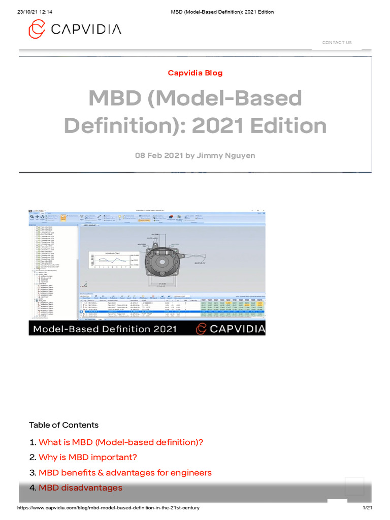 Understanding Model-Based Definition (MBD) | PDF | Automation | Computing