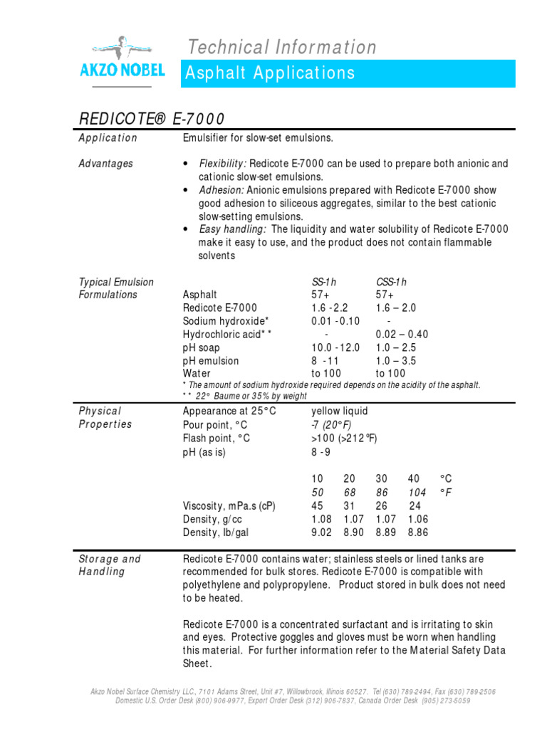 e_7000 | PDF | Emulsion | Sodium Hydroxide