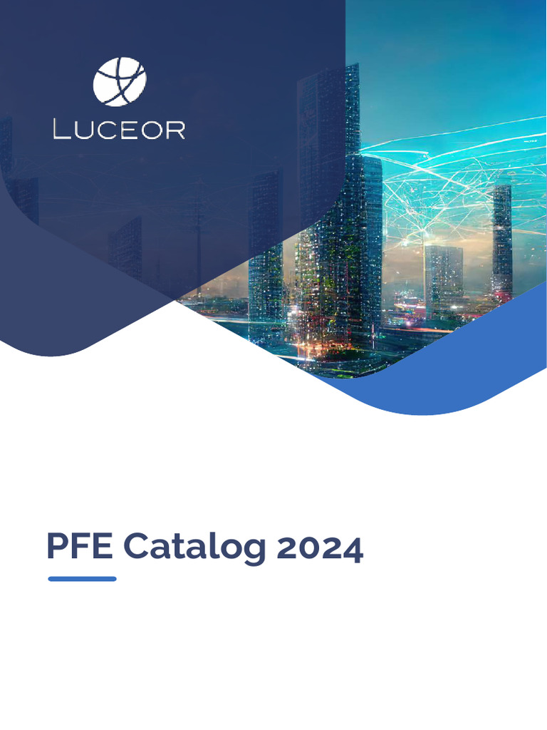 Luceor PFE Book 2024 | PDF | Cloud Computing | Computer Network