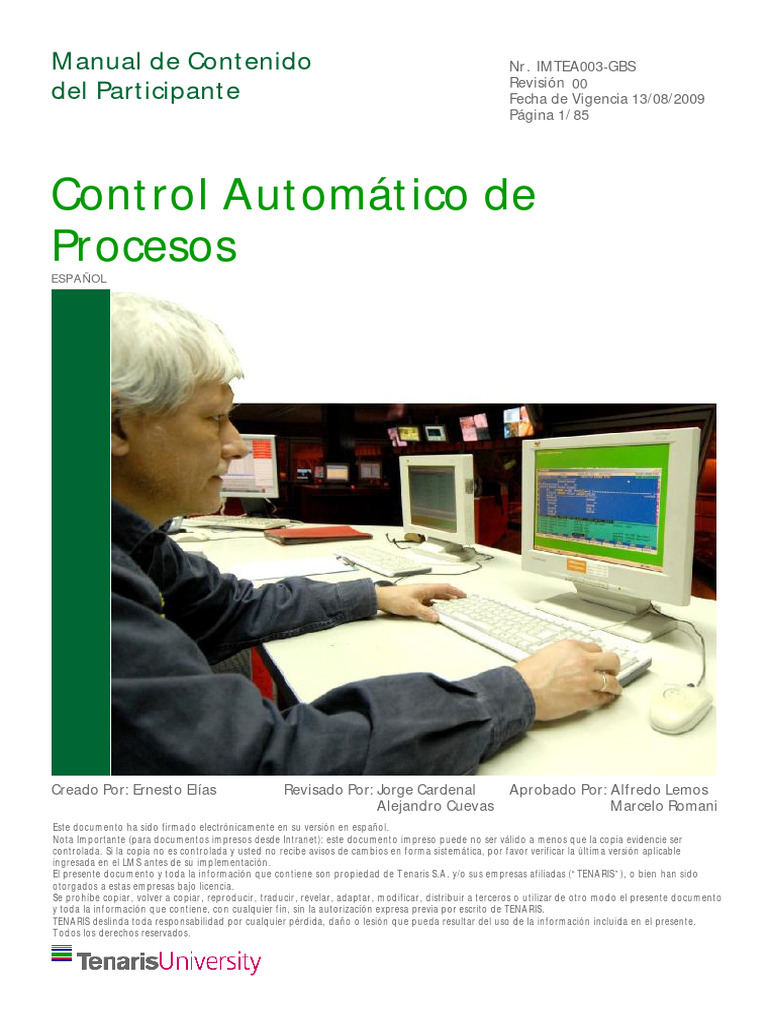 IMTEA003-GBS - Automatic Process Control - Coursebook - 00 - Spanish ...