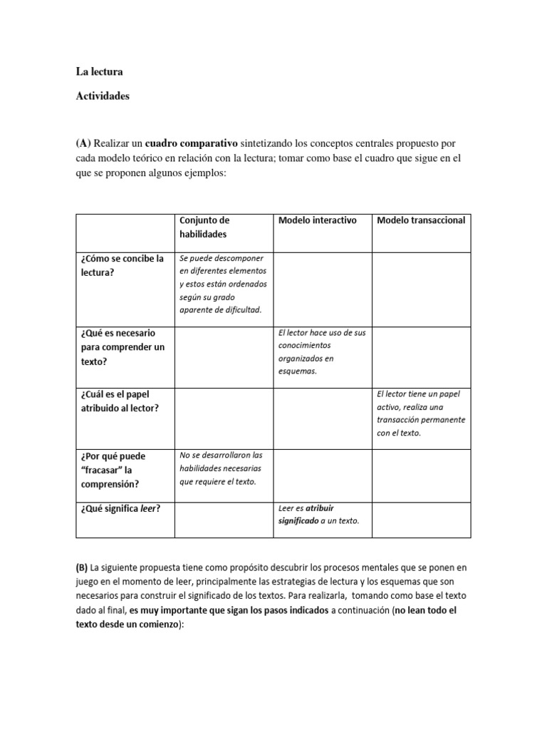 Estrategias de Lectura y Comprensión Textual | PDF