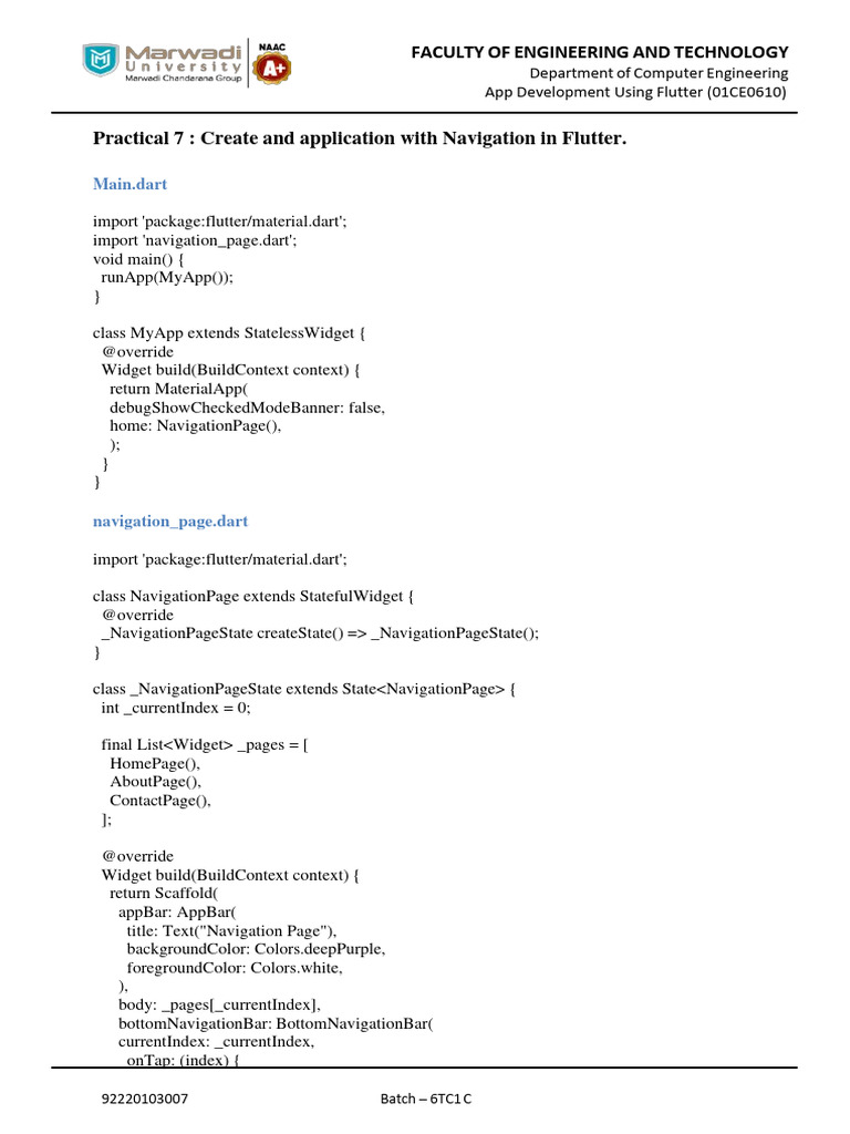 Practical 7 1 Pdf Icon Computing Software Engineering 