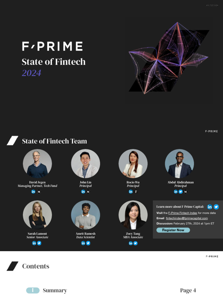 2024 Fintech Landscape Overview | PDF | Economies | Private Sector