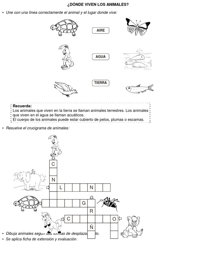 Dónde Viven Los Animales | PDF