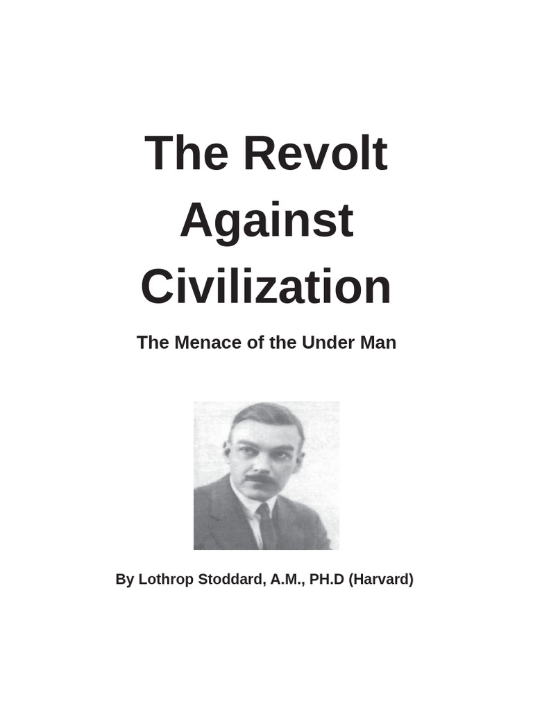The Revolt Against Civilization | PDF