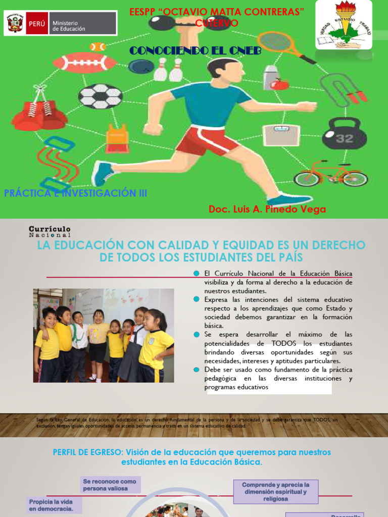 Aspectos Generales Del Cneb | PDF | Aprendizaje | Educación primaria