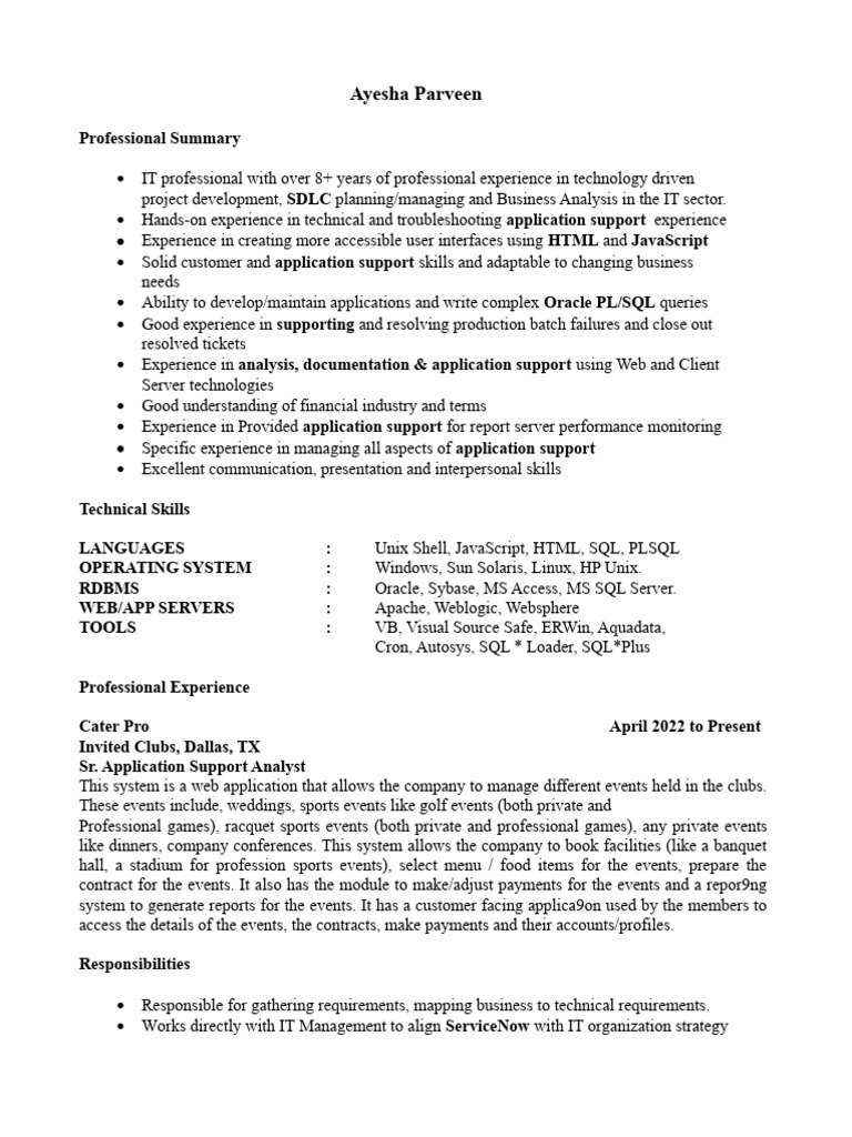 Ayesha Parveen | PDF | Sql | Pl/Sql