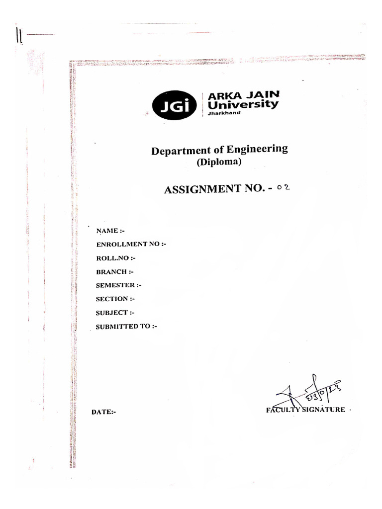 SOM.. 02 Assignment | PDF