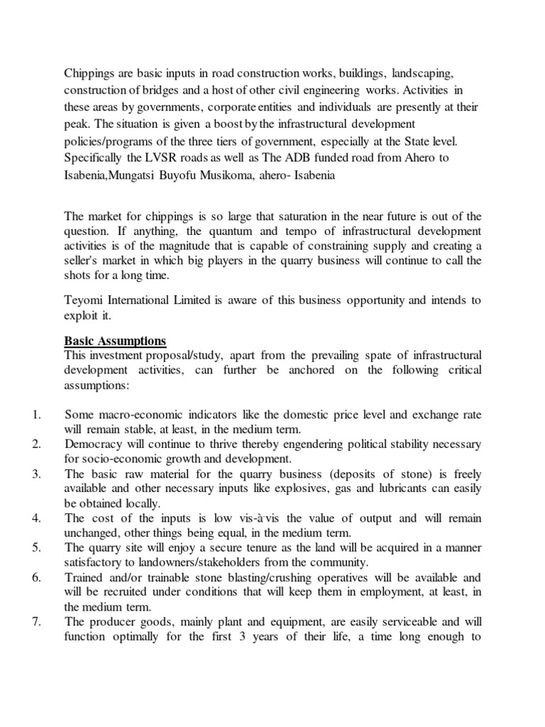 Basic Assumptions | PDF | Expense | Taxes