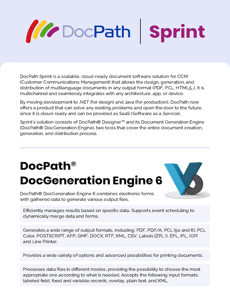 Sprint Technical Summary EN | PDF | Printer (Computing) | Computing
