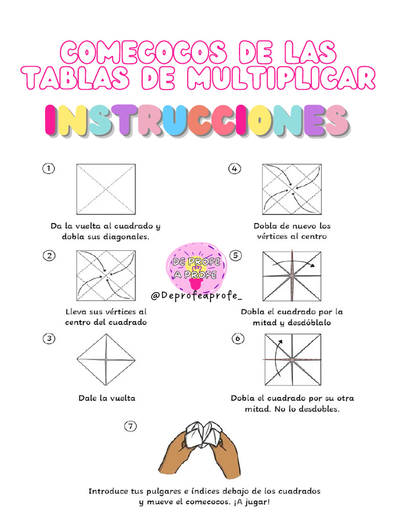 Comecocos Tablas de Multiplicar | PDF