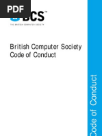 Bcs Code of Conduct | PDF | Finance & Money Management