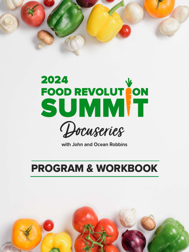 2024 Food Revolution Summit Guide | PDF | Dietitian | Weight Loss