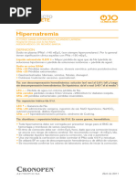 Manejo de Hipernatremia y Natremia | PDF | Especialidades Medicas ...