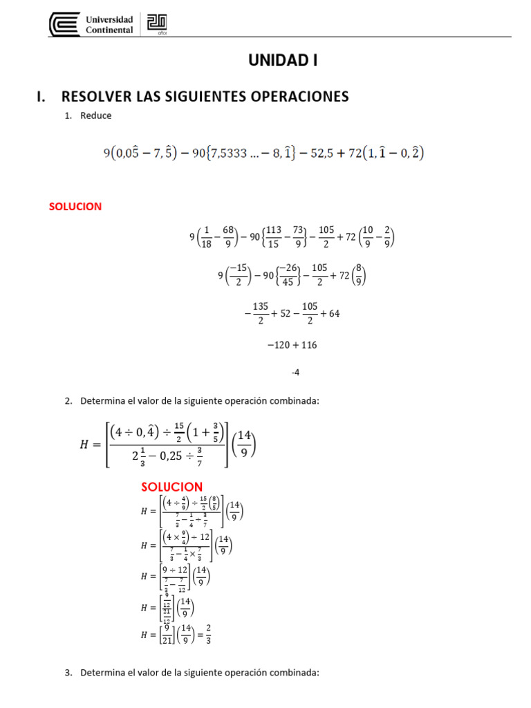 Ejercicios Resueltos 2 | PDF | Matemáticas | Aritmética