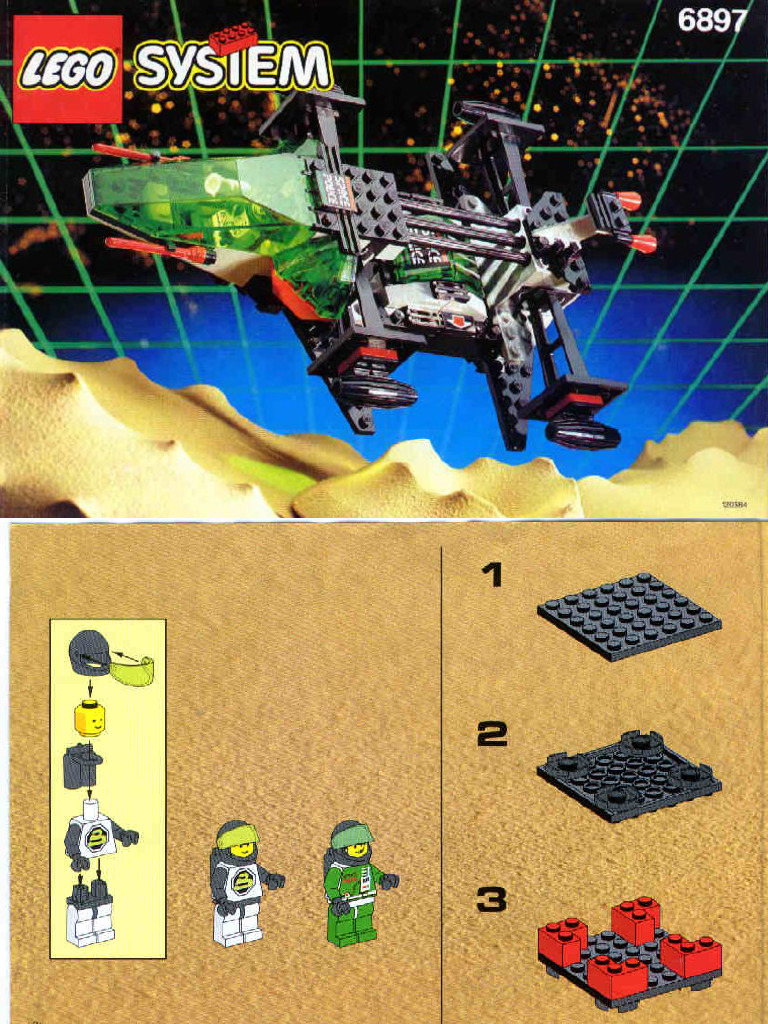 Lego Set 6897 Space Police Rebel Hunter | PDF