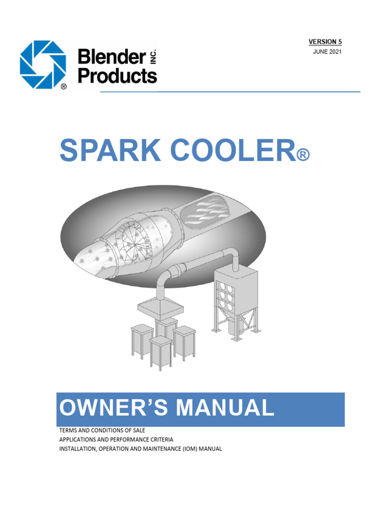 Owners Manual Spark Cooler 2021 | PDF | Duct (Flow) | Damages
