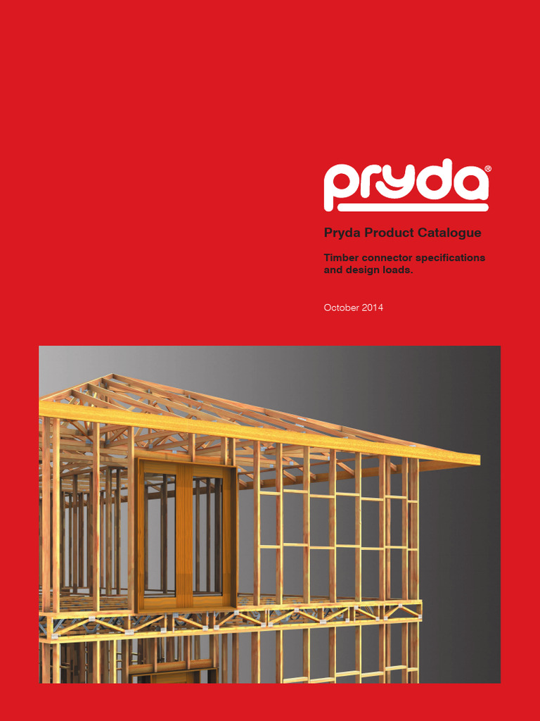 Pryda Timber Connector Catalogue | PDF | Framing (Construction) | Truss