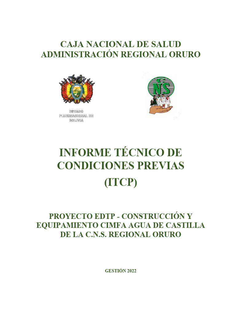 Itcp - Sucre Infraestructura | PDF | Hospital | Planificación
