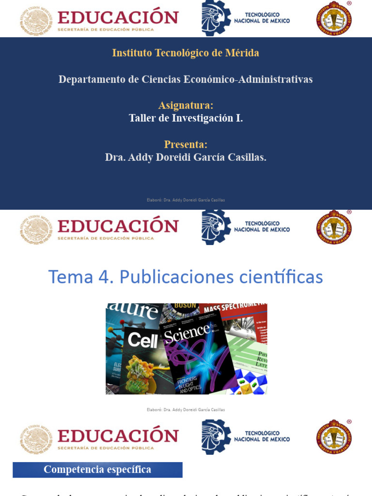 Tema 4. Publicaciones científicas | PDF | Periódicos | Science