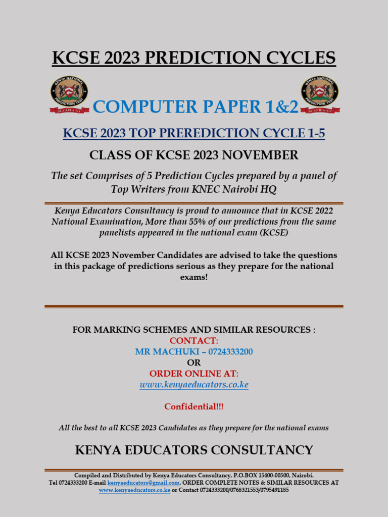 Computer Top Prediction Master Cycles | PDF | Computing | Computer Science