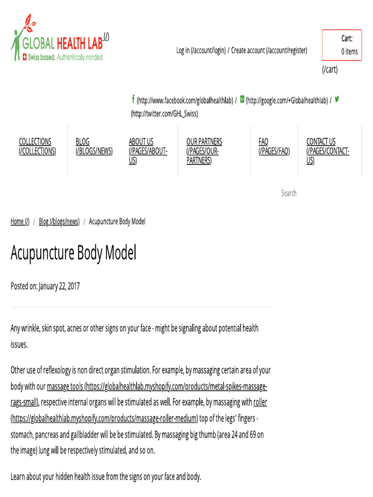 Acupuncture Body...... B | PDF