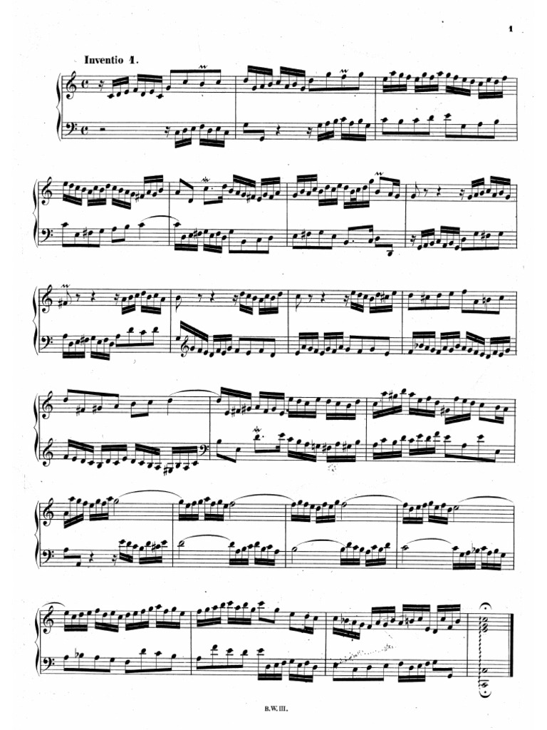 Bach Inventions | PDF