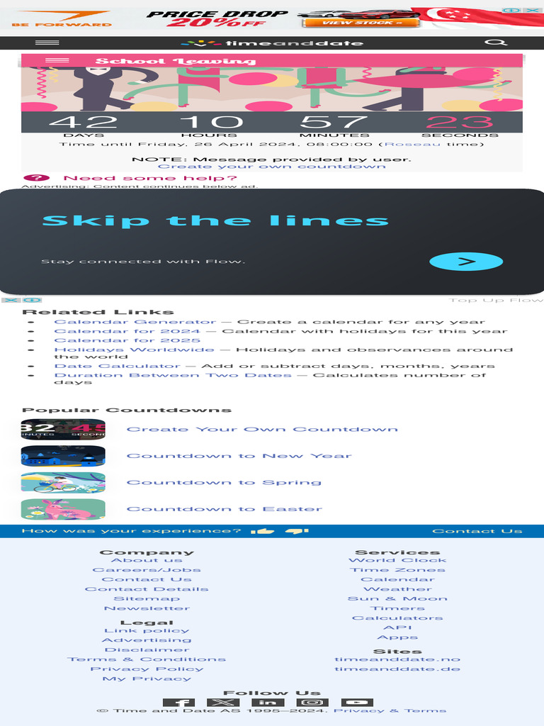 Create Custom Countdown Timers Online | PDF