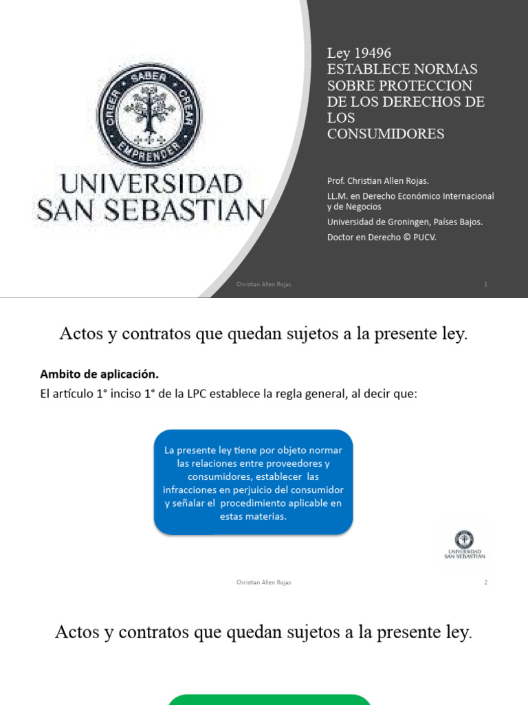 Protecciã N Al Consumidor | PDF | Protección al Consumidor | Los ...