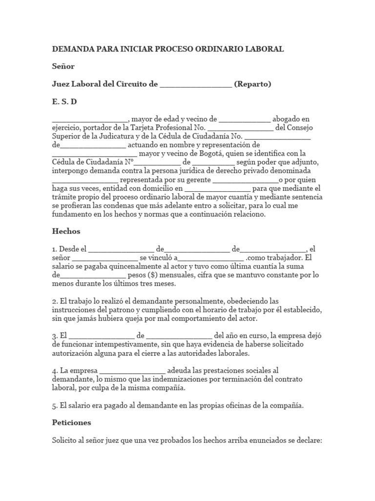 Solicitud de Interrogatorio de Parte | PDF