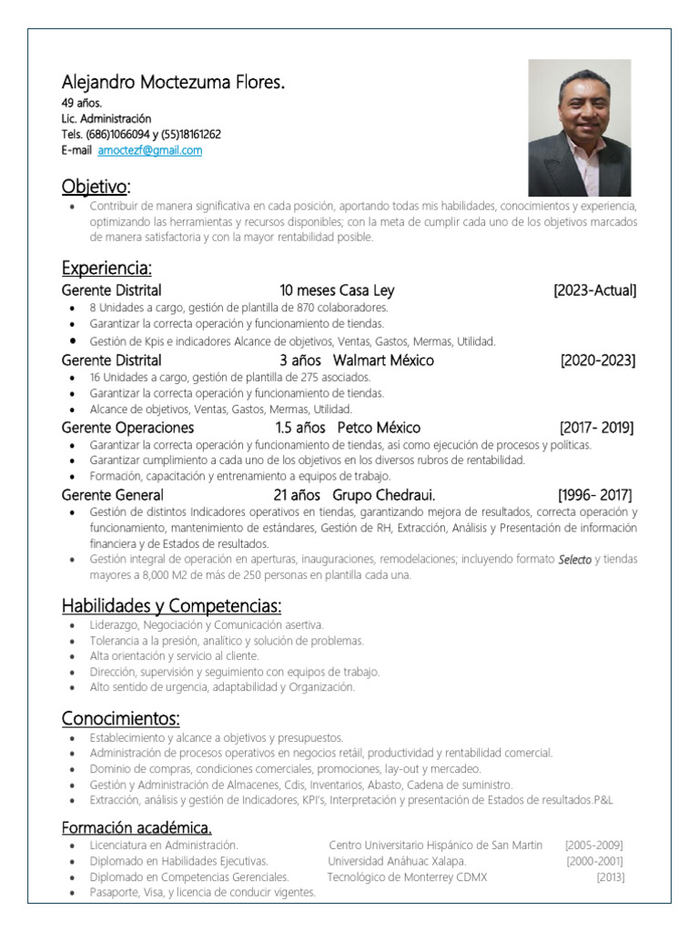 CV-MFA | PDF | Economias | Business