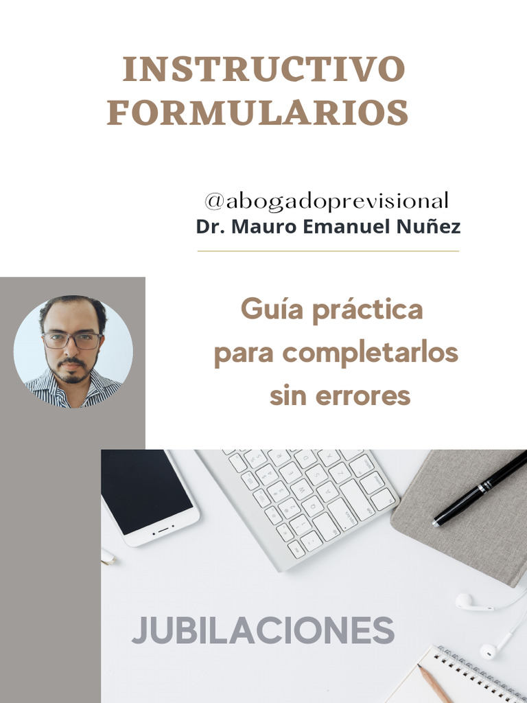 Guía Práctica - Formularios de Jubilaciones | PDF | Jubilación