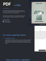 Jerarquía de Valores según Max Scheler | PDF | Ciencias del ...