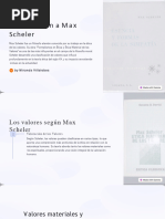 Jerarquía de Valores según Max Scheler | PDF | Ciencias del ...