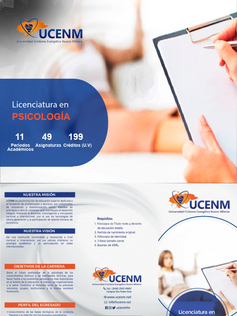 Licenciatura-en-Psicologia UCEM | PDF
