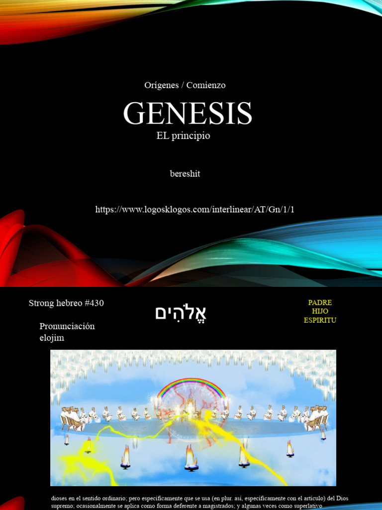 Genesis | PDF | Adán | Libro del Génesis